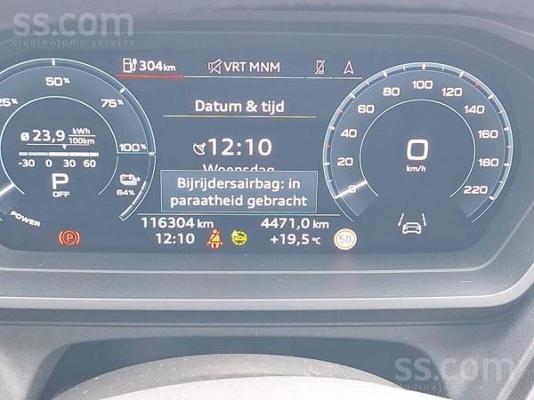 Grey Audi E-Tron 2022 in Ogre, with an engine capacity of 0.00 L and mileage of 116 thousand km for 26470 €, photo 9 on AUTOMOTO.COM.LV