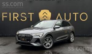 Grey Audi E-Tron 2022 in Tukums, with an engine capacity of 0.00 L and mileage of 76 thousand km for 35990 €, photo  on AUTOMOTO.COM.LV