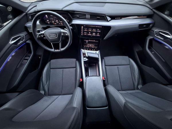 Grey Audi E-Tron 2022 in Vilnius, with an engine capacity of 0.00 L and mileage of 51 thousand km for 35800 €, photo 8 on AUTOMOTO.COM.LV