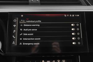 Grey Audi E-Tron 2022 in Vilnius, with an engine capacity of 0.00 L and mileage of 49 thousand km for 39000 €, photo 24 on AUTOMOTO.COM.LV