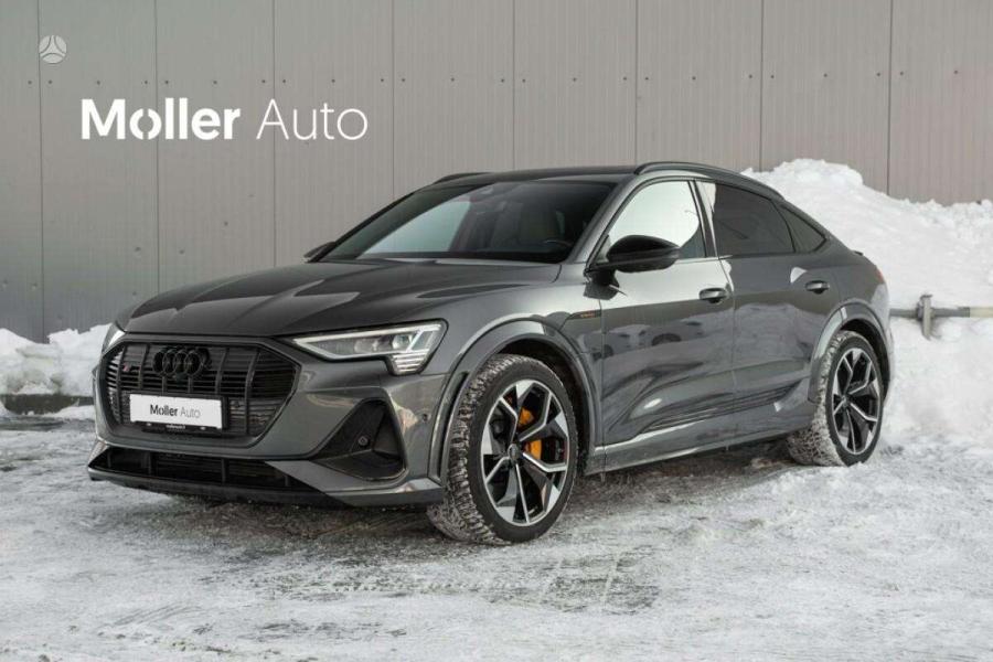 Pelēks Audi E-Tron 2023 Viļņa, ar dzinēja tilpumu 0.00 L un nobraukumu 34 tūkst. km par 44000 €, foto 1 vietnē AUTOMOTO.COM.LV