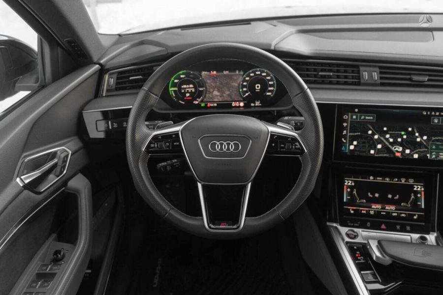 Pelēks Audi E-Tron 2023 Viļņa, ar dzinēja tilpumu 0.00 L un nobraukumu 34 tūkst. km par 44000 €, foto 8 vietnē AUTOMOTO.COM.LV