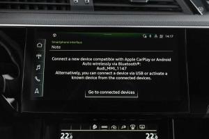 Pelēks Audi E-Tron 2023 Viļņa, ar dzinēja tilpumu 0.00 L un nobraukumu 34 tūkst. km par 44000 €, foto 23 vietnē AUTOMOTO.COM.LV