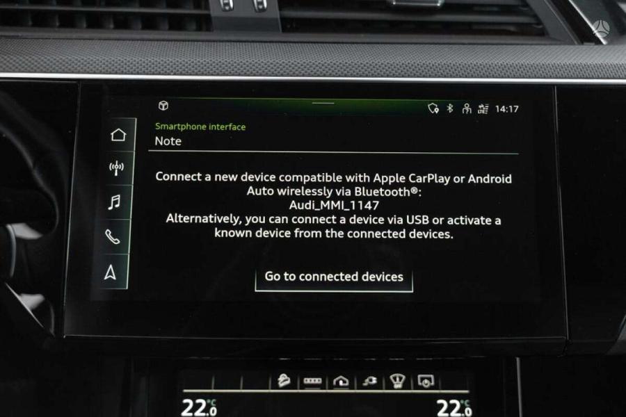 Pelēks Audi E-Tron 2023 Viļņa, ar dzinēja tilpumu 0.00 L un nobraukumu 34 tūkst. km par 44000 €, foto 23 vietnē AUTOMOTO.COM.LV