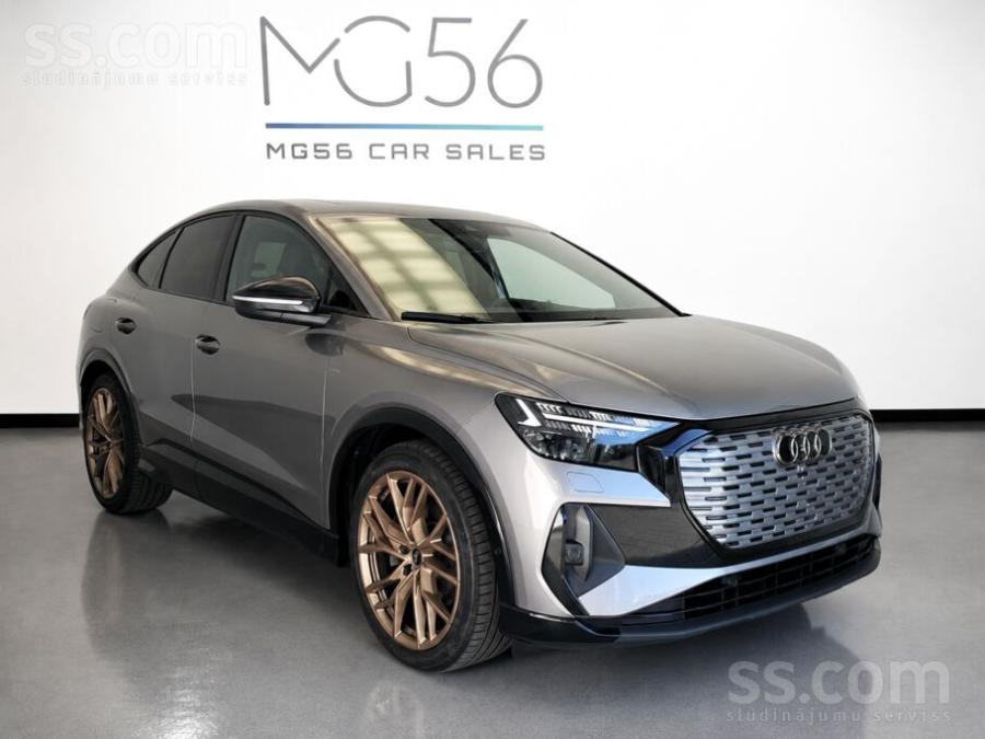 Grey Audi E-Tron 2023 in Riga, with an engine capacity of 0.00 L and mileage of 107 thousand km for 34900 €, photo 3 on AUTOMOTO.COM.LV