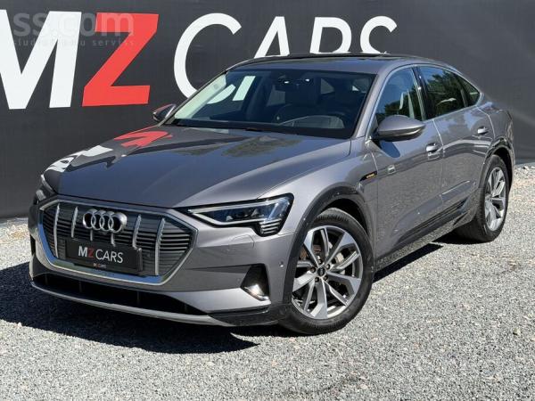 Grey Audi E-Tron 2023 in Riga, with an engine capacity of 0.00 L and mileage of 51 thousand km for 38990 €, photo 2 on AUTOMOTO.COM.LV