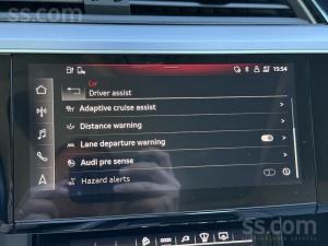 Grey Audi E-Tron 2023 in Riga, with an engine capacity of 0.00 L and mileage of 51 thousand km for 38990 €, photo 16 on AUTOMOTO.COM.LV