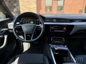 Grey Audi E-Tron 2023 in Saldus, with an engine capacity of 0.00 L and mileage of 45 thousand km for 47700 €, photo 10 on AUTOMOTO.COM.LV
