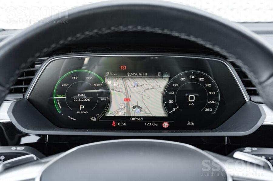 Pelēks Audi E-Tron 2023 Rīga, ar dzinēja tilpumu 0.00 L un nobraukumu 62 tūkst. km par 41450 €, foto 17 vietnē AUTOMOTO.COM.LV