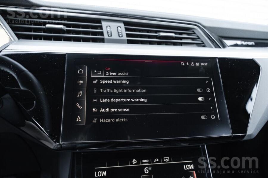 Pelēks Audi E-Tron 2023 Rīga, ar dzinēja tilpumu 0.00 L un nobraukumu 62 tūkst. km par 41450 €, foto 25 vietnē AUTOMOTO.COM.LV