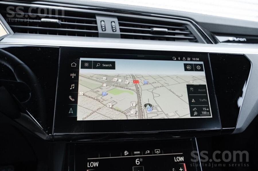 Pelēks Audi E-Tron 2023 Rīga, ar dzinēja tilpumu 0.00 L un nobraukumu 62 tūkst. km par 41450 €, foto 27 vietnē AUTOMOTO.COM.LV