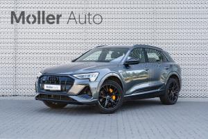 Grey Audi E-Tron 2023 in Marupe, with an engine capacity of 0.00 L and mileage of 62 thousand km for 41450 €, photo 1 on AUTOMOTO.COM.LV