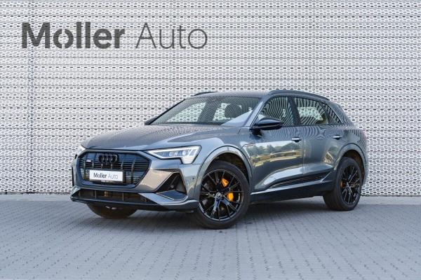 Grey Audi E-Tron 2023 in Marupe, with an engine capacity of 0.00 L and mileage of 62 thousand km for 41450 €, photo 1 on AUTOMOTO.COM.LV