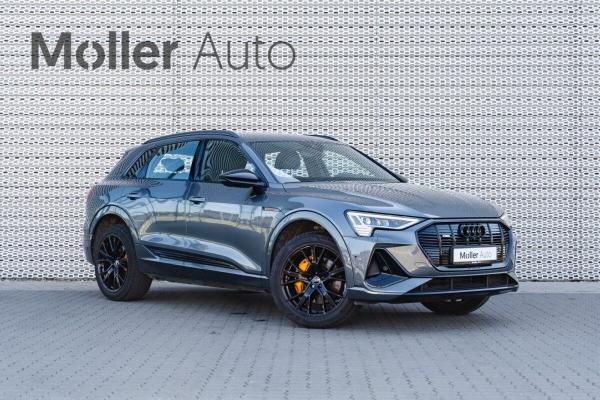 Grey Audi E-Tron 2023 in Marupe, with an engine capacity of 0.00 L and mileage of 62 thousand km for 41450 €, photo 2 on AUTOMOTO.COM.LV