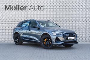 Grey Audi E-Tron 2023 in Marupe, with an engine capacity of 0.00 L and mileage of 62 thousand km for 41450 €, photo 3 on AUTOMOTO.COM.LV