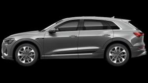 Grey Audi E-Tron 2023 in Marupe, with an engine capacity of 0.00 L and mileage of 78 thousand km for 36900 €, photo 3 on AUTOMOTO.COM.LV