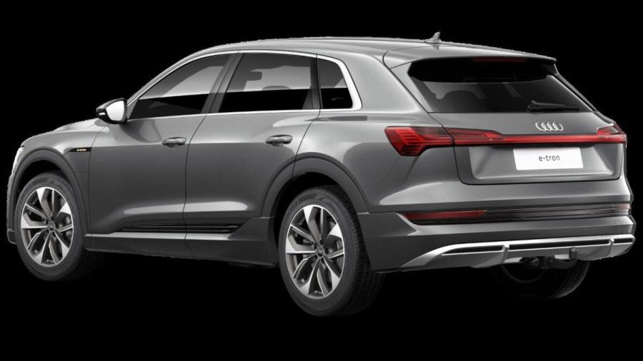 Grey Audi E-Tron 2023 in Marupe, with an engine capacity of 0.00 L and mileage of 78 thousand km for 36900 €, photo 4 on AUTOMOTO.COM.LV