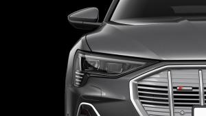 Grey Audi E-Tron 2023 in Marupe, with an engine capacity of 0.00 L and mileage of 78 thousand km for 36900 €, photo 7 on AUTOMOTO.COM.LV