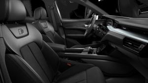 Grey Audi E-Tron 2023 in Marupe, with an engine capacity of 0.00 L and mileage of 78 thousand km for 36900 €, photo 9 on AUTOMOTO.COM.LV