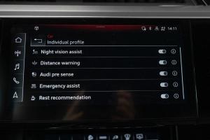 Серый Ауди E-Tron 2023 в Вильнюс, объемом двигателя 0.00 л и пробегом 56 тыс. км за 37000 €, фото 19 на AUTOMOTO.COM.LV