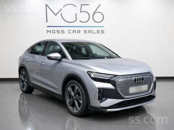 Grey Audi E-Tron 2023 in Riga, with an engine capacity of 0.00 L and mileage of 93 thousand km for 35990 €, photo 2 on AUTOMOTO.COM.LV