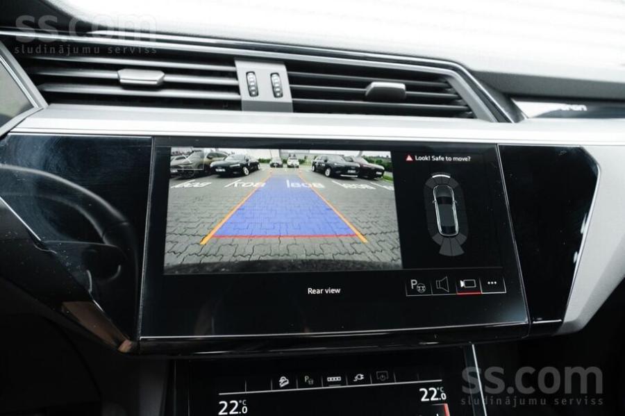 Pelēks Audi E-Tron 2023 Rīga, ar dzinēja tilpumu 0.00 L un nobraukumu 35 tūkst. km par 39850 €, foto 19 vietnē AUTOMOTO.COM.LV