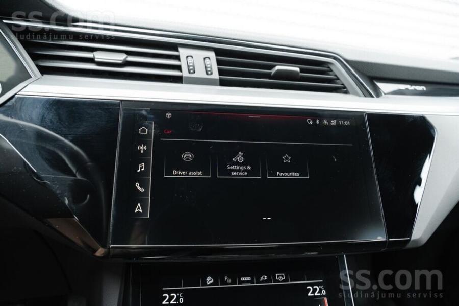Pelēks Audi E-Tron 2023 Rīga, ar dzinēja tilpumu 0.00 L un nobraukumu 35 tūkst. km par 39850 €, foto 25 vietnē AUTOMOTO.COM.LV