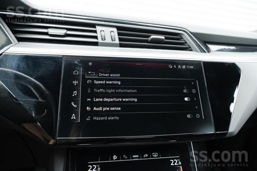 Pelēks Audi E-Tron 2023 Rīga, ar dzinēja tilpumu 0.00 L un nobraukumu 35 tūkst. km par 39850 €, foto 27 vietnē AUTOMOTO.COM.LV