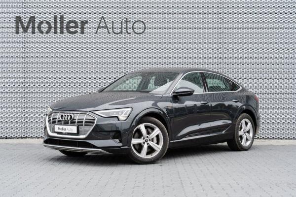 Pelēks Audi E-Tron 2023 Mārupe, ar dzinēja tilpumu 0.00 L un nobraukumu 35 tūkst. km par 39850 €, foto 1 vietnē AUTOMOTO.COM.LV