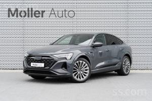 Grey Audi E-Tron 2023 in Riga, with an engine capacity of 0.00 L and mileage of 57 thousand km for 51900 €, photo  on AUTOMOTO.COM.LV
