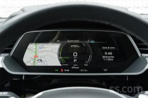Grey Audi E-Tron 2023 in Riga, with an engine capacity of 0.00 L and mileage of 57 thousand km for 51900 €, photo 16 on AUTOMOTO.COM.LV