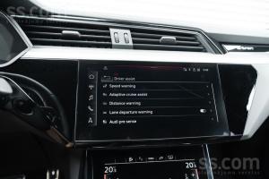 Grey Audi E-Tron 2023 in Riga, with an engine capacity of 0.00 L and mileage of 57 thousand km for 51900 €, photo 24 on AUTOMOTO.COM.LV