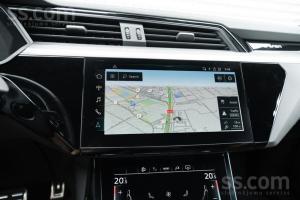 Grey Audi E-Tron 2023 in Riga, with an engine capacity of 0.00 L and mileage of 57 thousand km for 51900 €, photo 26 on AUTOMOTO.COM.LV