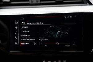Grey Audi E-Tron 2023 in Vilnius, with an engine capacity of 0.00 L and mileage of 87 thousand km for 34900 €, photo 35 on AUTOMOTO.COM.LV