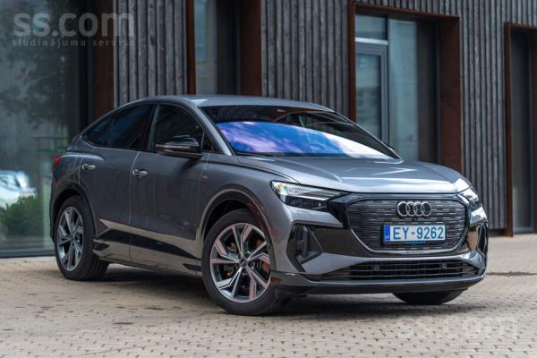 Grey Audi E-Tron 2023 in Riga, with an engine capacity of 0.00 L and mileage of 48 thousand km for 38900 €, photo 2 on AUTOMOTO.COM.LV