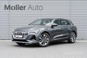 Grey Audi E-Tron 2023 in Riga, with an engine capacity of 0.00 L and mileage of 78 thousand km for 38150 €, photo  on AUTOMOTO.COM.LV