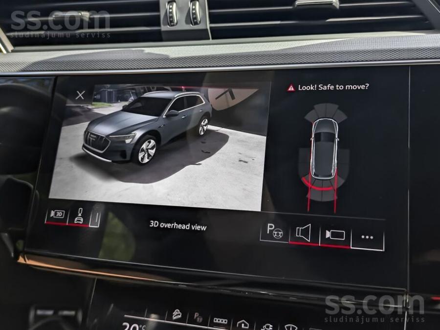 Pelēks Audi E-Tron 2023 Tukums, ar dzinēja tilpumu 0.00 L un nobraukumu 52 tūkst. km par 49990 €, foto 12 vietnē AUTOMOTO.COM.LV