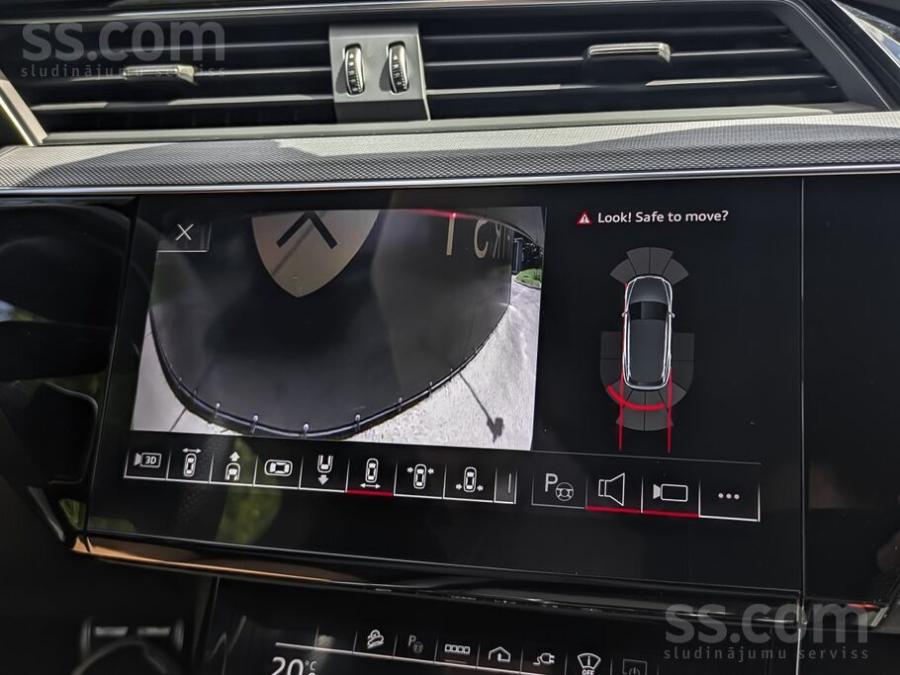 Pelēks Audi E-Tron 2023 Tukums, ar dzinēja tilpumu 0.00 L un nobraukumu 52 tūkst. km par 49990 €, foto 16 vietnē AUTOMOTO.COM.LV