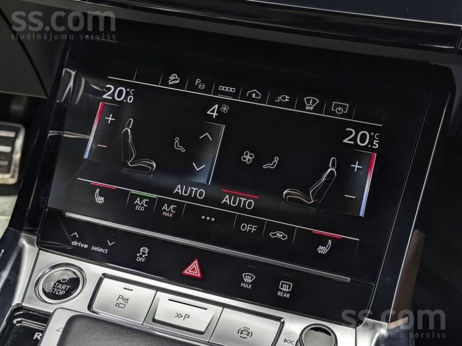 Pelēks Audi E-Tron 2023 Tukums, ar dzinēja tilpumu 0.00 L un nobraukumu 52 tūkst. km par 49990 €, foto 17 vietnē AUTOMOTO.COM.LV
