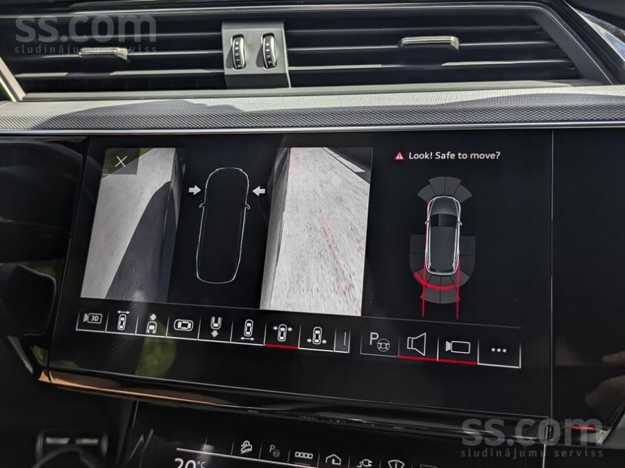 Pelēks Audi E-Tron 2023 Tukums, ar dzinēja tilpumu 0.00 L un nobraukumu 52 tūkst. km par 49990 €, foto 19 vietnē AUTOMOTO.COM.LV