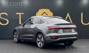 Grey Audi E-Tron 2023 in Tukums, with an engine capacity of 0.00 L and mileage of 132 thousand km for 39990 €, photo 3 on AUTOMOTO.COM.LV