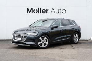 Grey Audi E-Tron 2023 in Riga, with an engine capacity of 0.00 L and mileage of 37 thousand km for 38900 €, photo  on AUTOMOTO.COM.LV