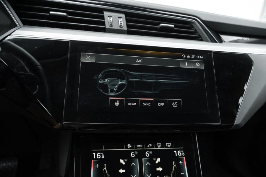Grey Audi E-Tron 2023 in Riga, with an engine capacity of 0.00 L and mileage of 37 thousand km for 38900 €, photo 25 on AUTOMOTO.COM.LV