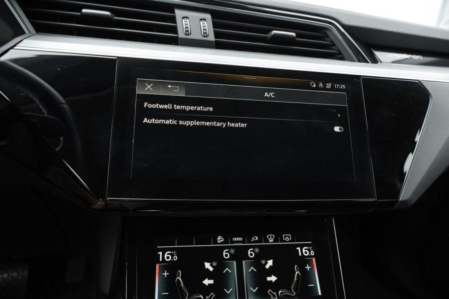 Grey Audi E-Tron 2023 in Riga, with an engine capacity of 0.00 L and mileage of 37 thousand km for 38900 €, photo 26 on AUTOMOTO.COM.LV