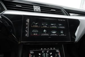 Grey Audi E-Tron 2023 in Riga, with an engine capacity of 0.00 L and mileage of 37 thousand km for 38900 €, photo 27 on AUTOMOTO.COM.LV