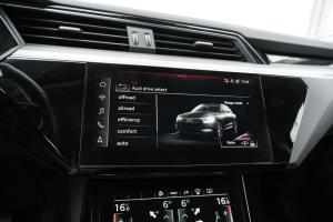 Grey Audi E-Tron 2023 in Riga, with an engine capacity of 0.00 L and mileage of 37 thousand km for 38900 €, photo 30 on AUTOMOTO.COM.LV