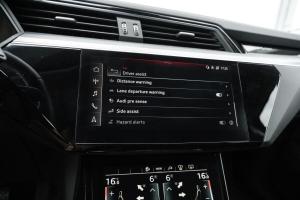 Grey Audi E-Tron 2023 in Riga, with an engine capacity of 0.00 L and mileage of 37 thousand km for 38900 €, photo 34 on AUTOMOTO.COM.LV