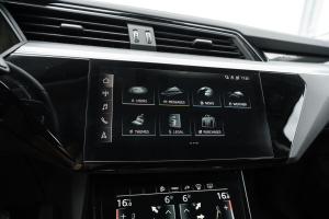 Grey Audi E-Tron 2023 in Riga, with an engine capacity of 0.00 L and mileage of 37 thousand km for 38900 €, photo 35 on AUTOMOTO.COM.LV