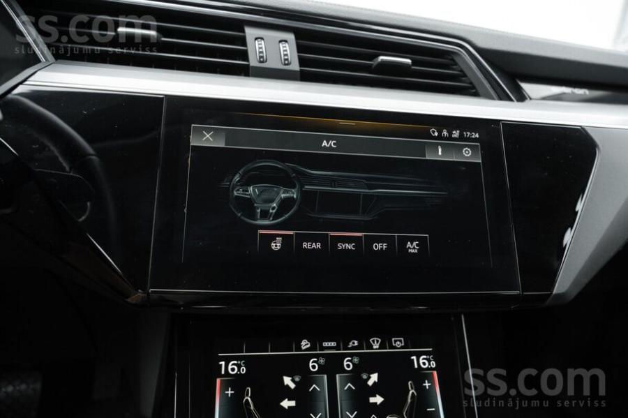 Pelēks Audi E-Tron 2023 Rīga, ar dzinēja tilpumu 0.00 L un nobraukumu 37 tūkst. km par 38900 €, foto 25 vietnē AUTOMOTO.COM.LV