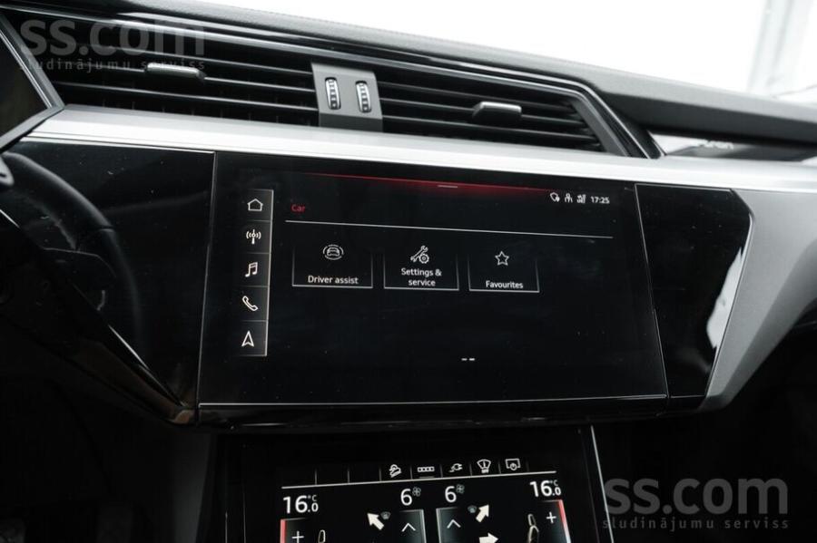 Pelēks Audi E-Tron 2023 Rīga, ar dzinēja tilpumu 0.00 L un nobraukumu 37 tūkst. km par 38900 €, foto 31 vietnē AUTOMOTO.COM.LV